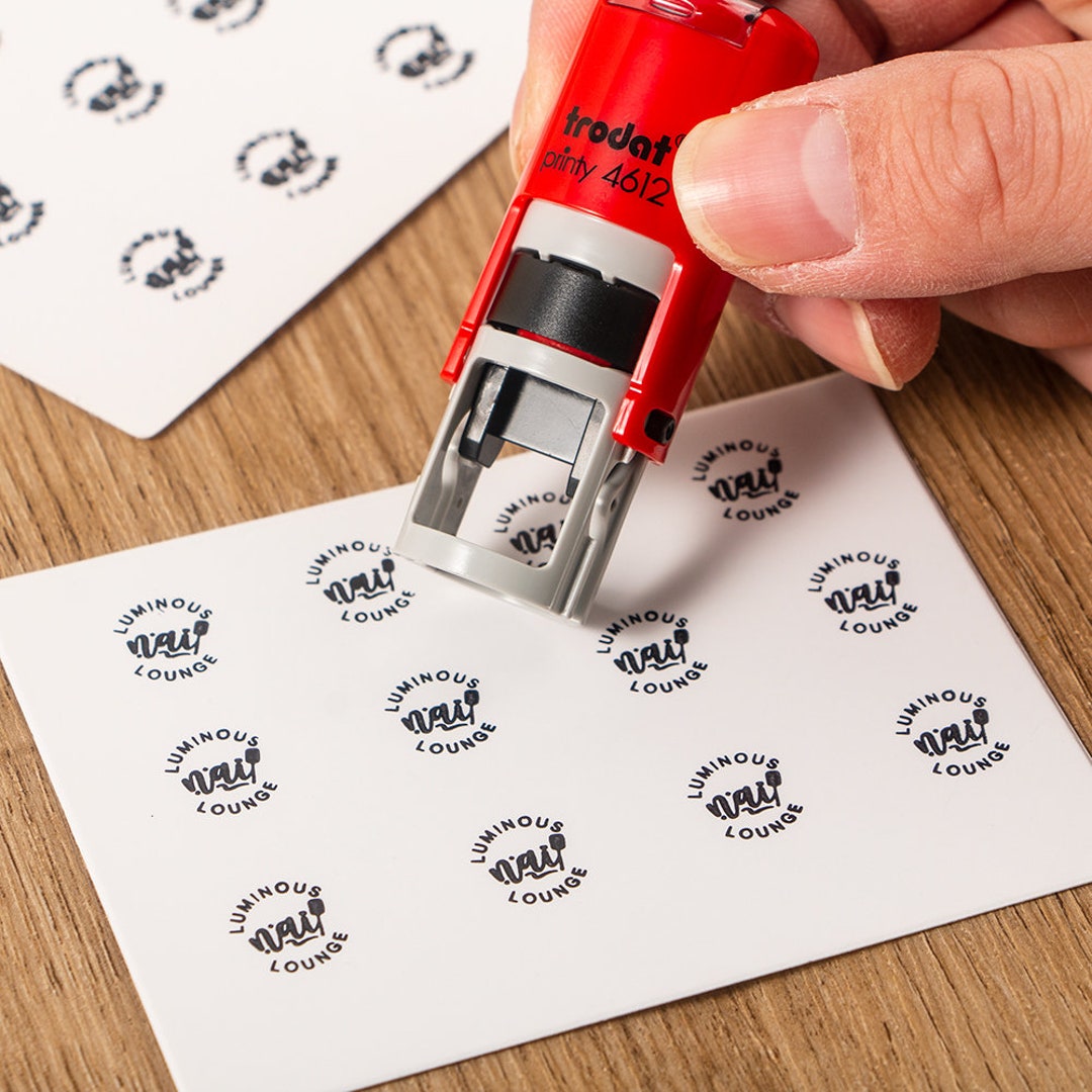 Custom Personalized Stamp, Loyalty Card Stamp, Self Inking Stamp With ...