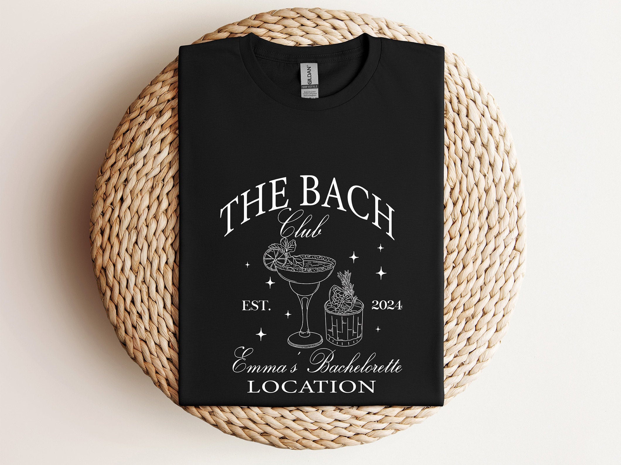 Custom the Bach Club Bachelorette Shirt, Luxury Bachelorette Merch ...