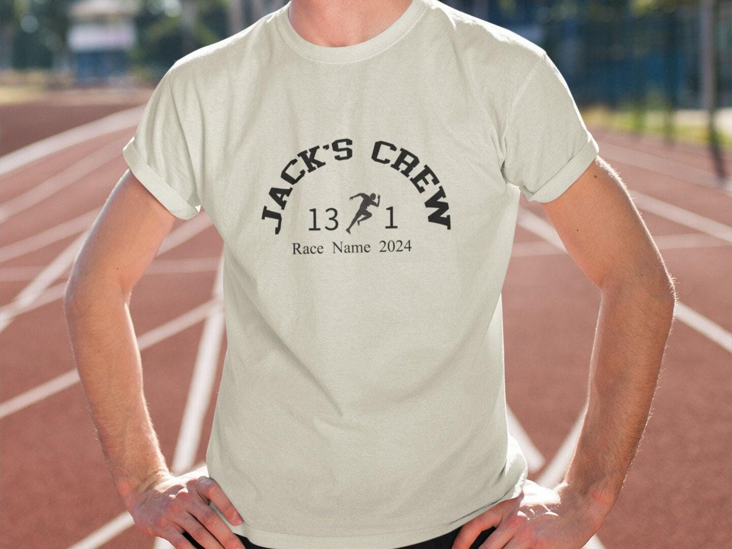 Custom Marathon Support Crew Shirt, Family Matching Shirts, Support ...