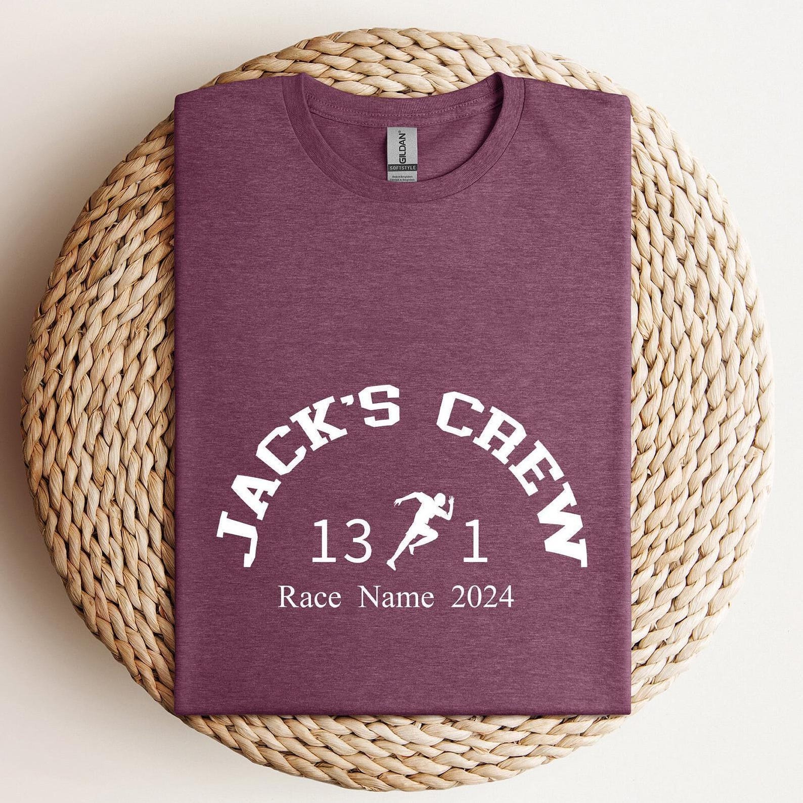 Custom Marathon Support Crew Shirt, Family Matching Shirts, Support ...