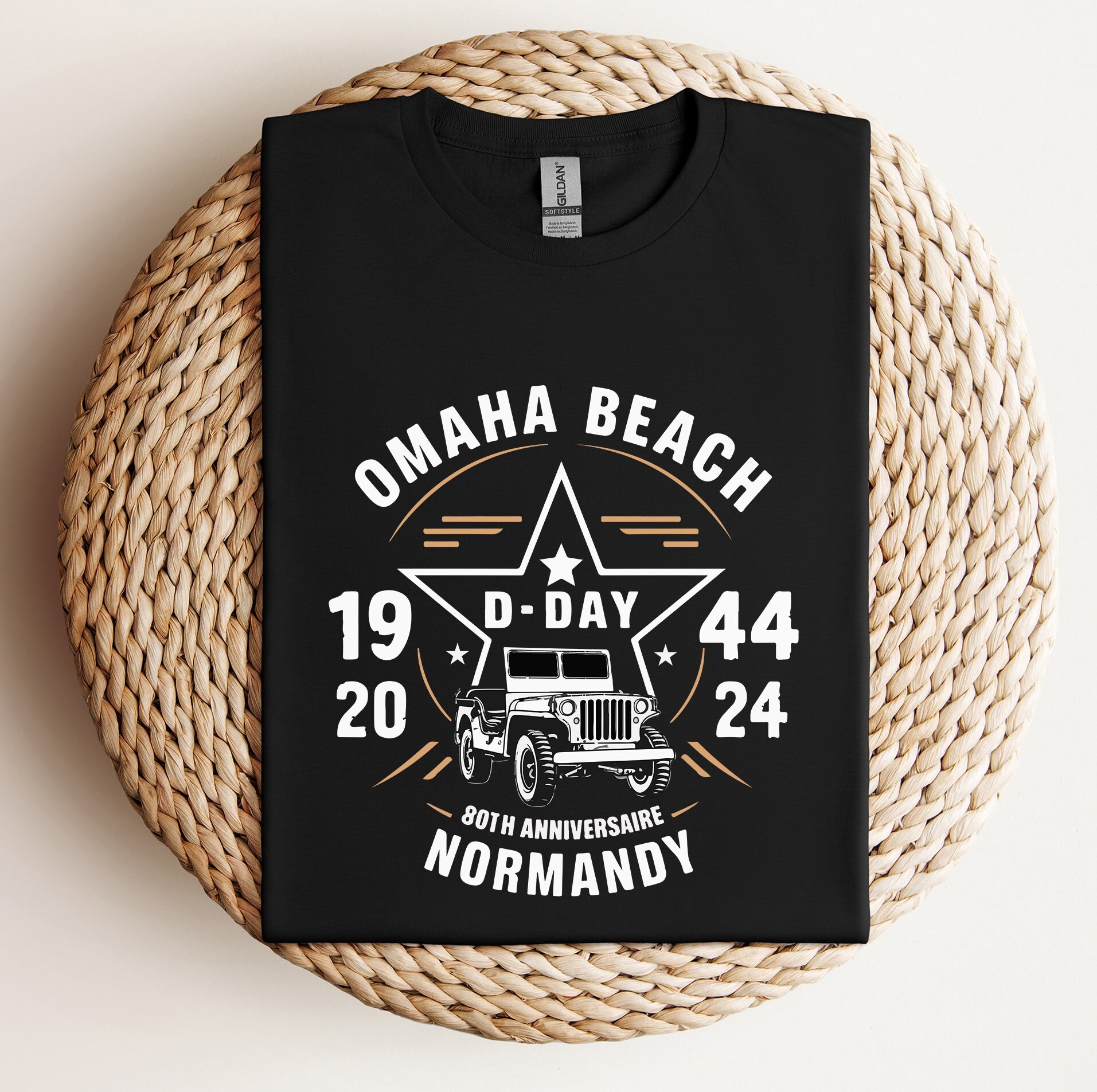 D-day 80th Anniversary Normandy Tshirt, 1944-2024 Commemorating ...