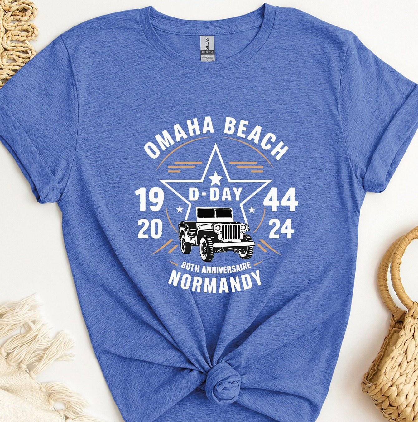 D-day 80th Anniversary Normandy Tshirt, 1944-2024 Commemorating ...