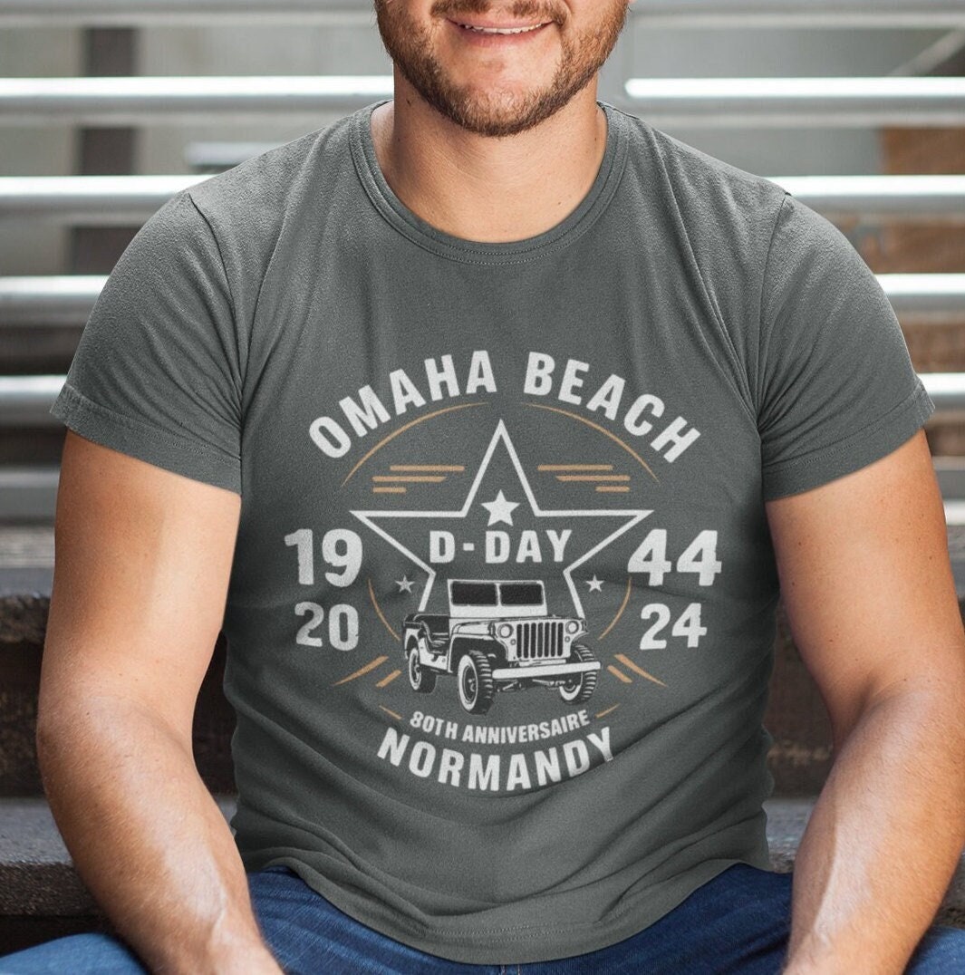 D-day 80th Anniversary Normandy Tshirt, 1944-2024 Commemorating ...