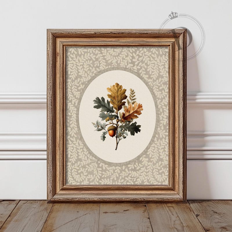 Acorn Oak Tree - Etsy