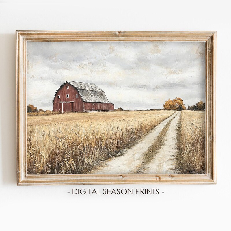 Red Barn Art - Etsy