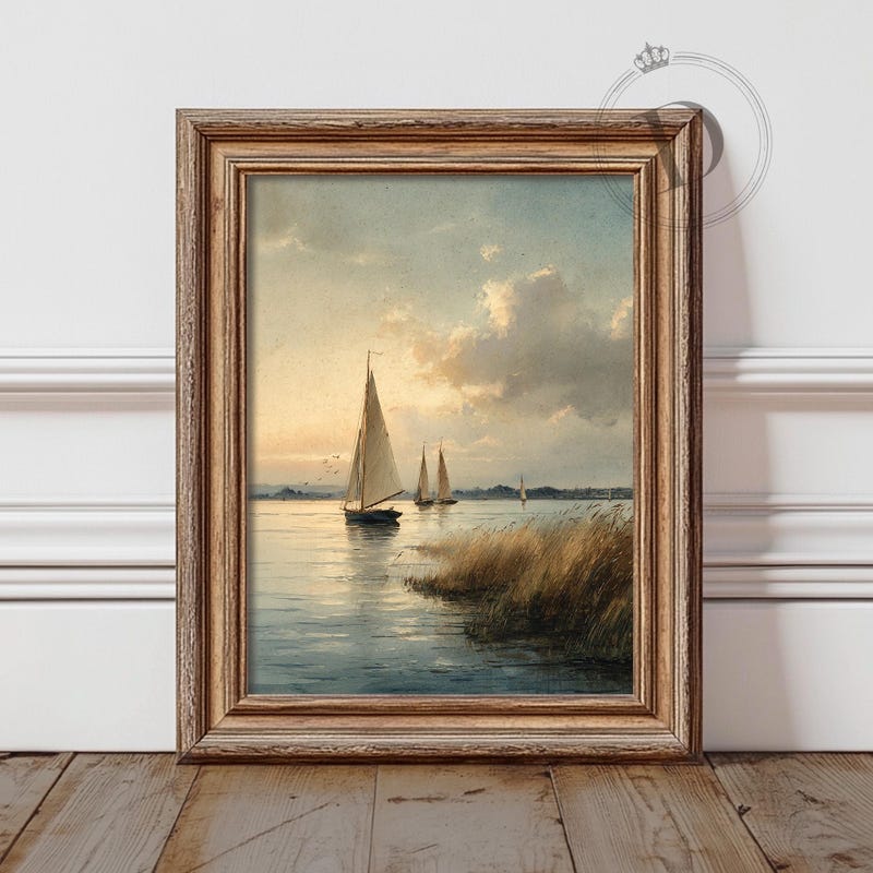 Nautical Landscape - Etsy