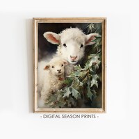 Christmas Sheep - Etsy