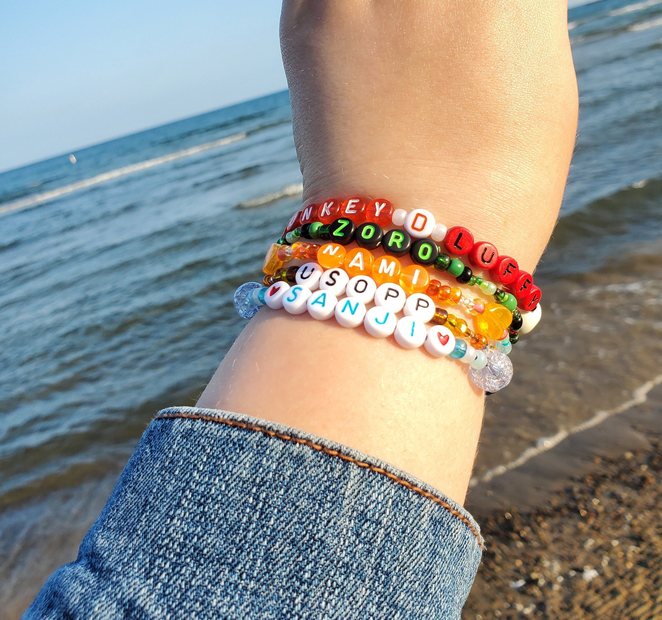 One Piece Anime Bracelets - Etsy