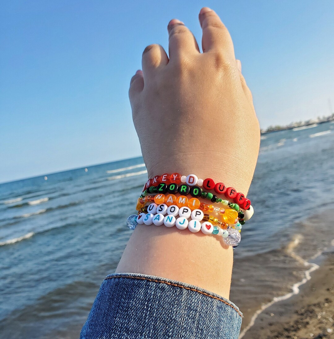 One Piece Anime Bracelets - Etsy