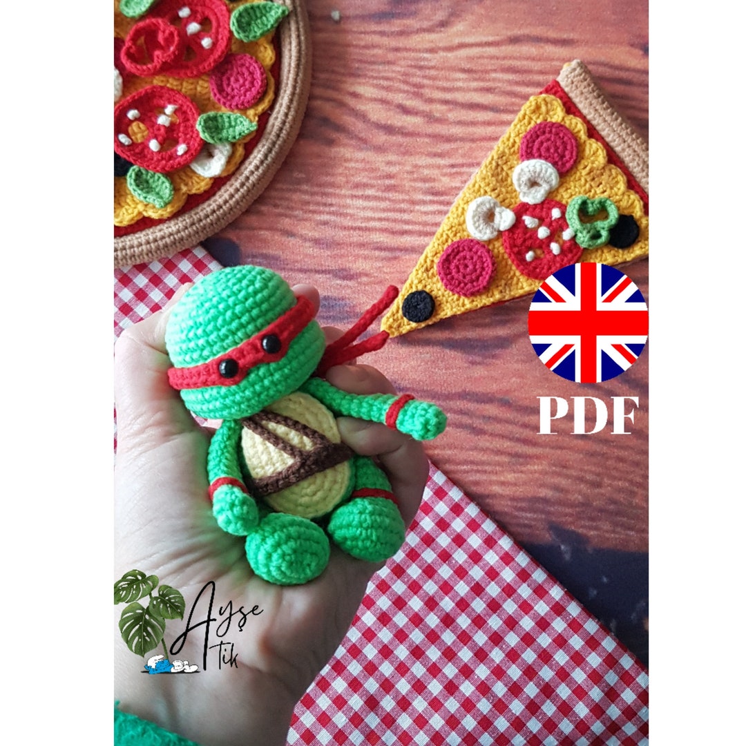 Cute Turtles ENGLISH Pattern Pdf - Etsy
