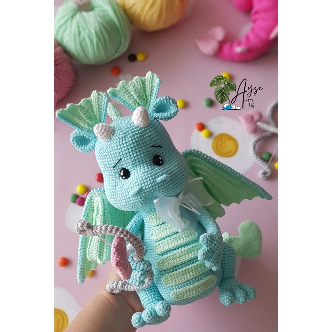 Dragon Molly ENGLISH Pattern Pdf - Etsy