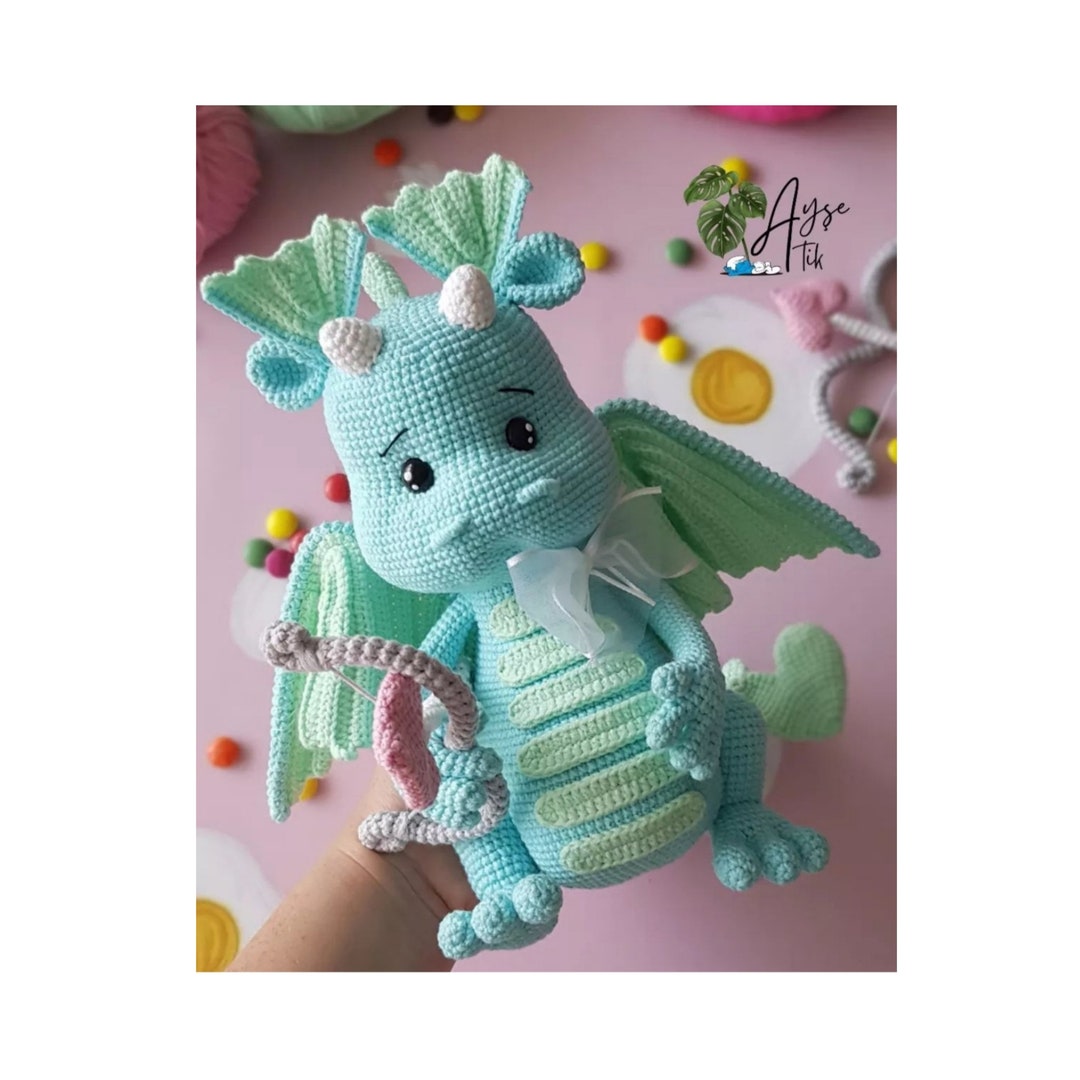 Amigurumi Dragon Molly Doll - Etsy