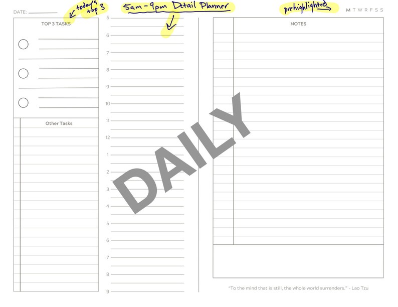 The Essentialist Digital Planner - Etsy