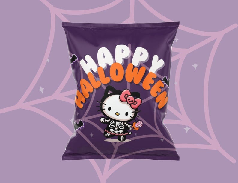 Printable Candy or Chip Wrapper Template. - Etsy