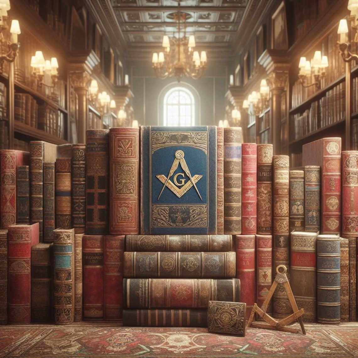 Masonic Temple Books 857 Freemasons Masonic Periodicals Secret Rituals ...
