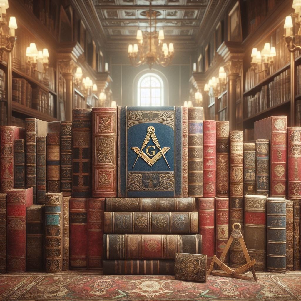 Masonic Temple Books 857 Freemasons Masonic Periodicals Secret Rituals ...