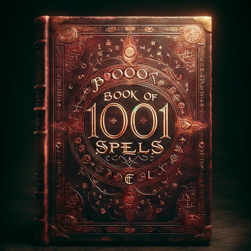 Secret Book of Spells - Etsy