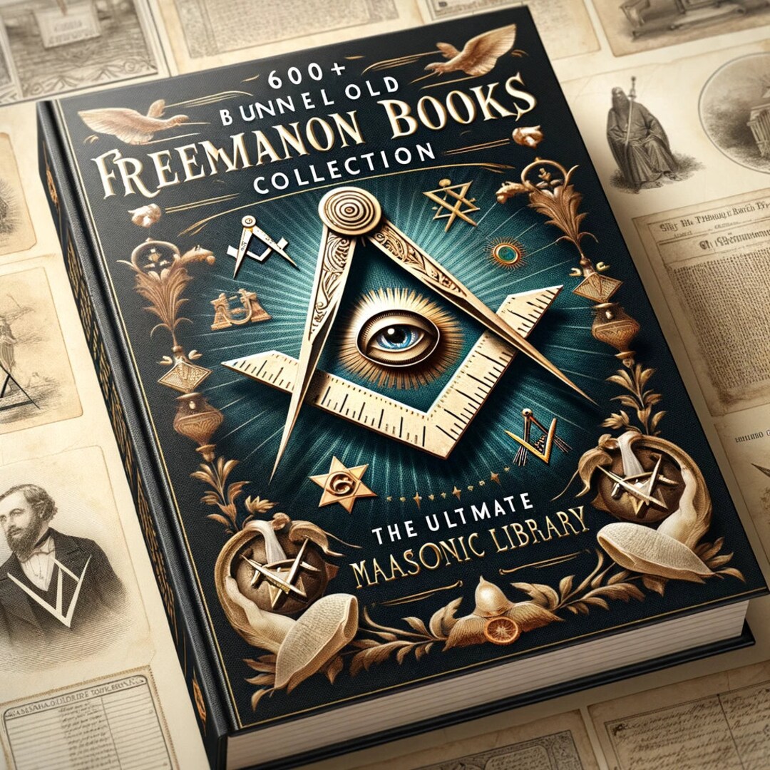 692 Bunnell Old Rare Freemasonry Books Freemasons Masonic Secret ...
