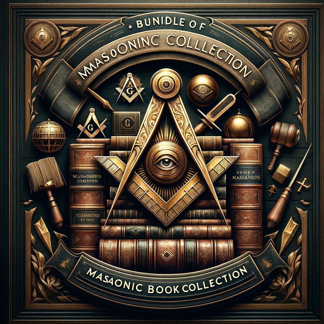 Masonic 600 Rare Books Freemasonry Wisdom Symbolism - Etsy