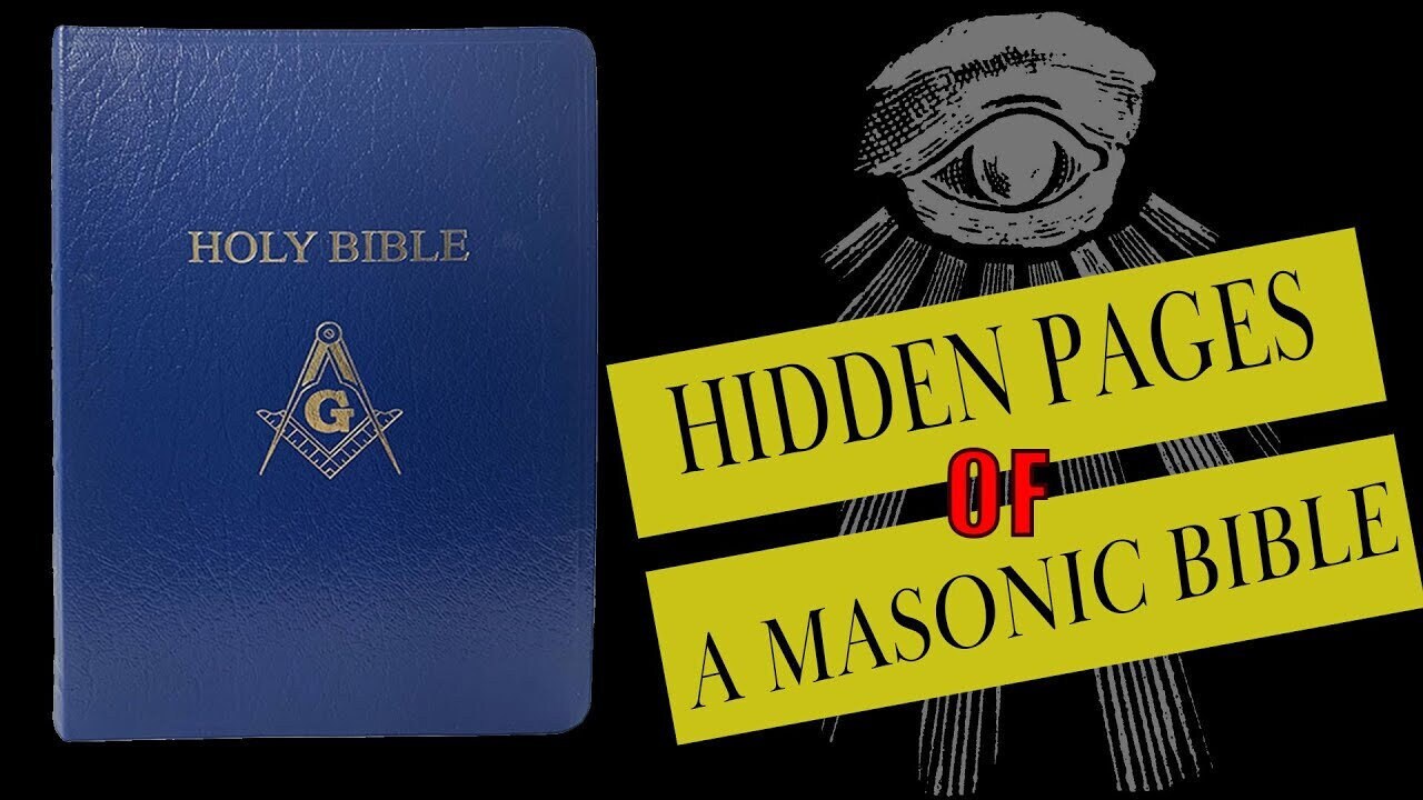 Masonic Bible Freemasonry Wisdom Symbolism Freemasons Masonic Secret ...