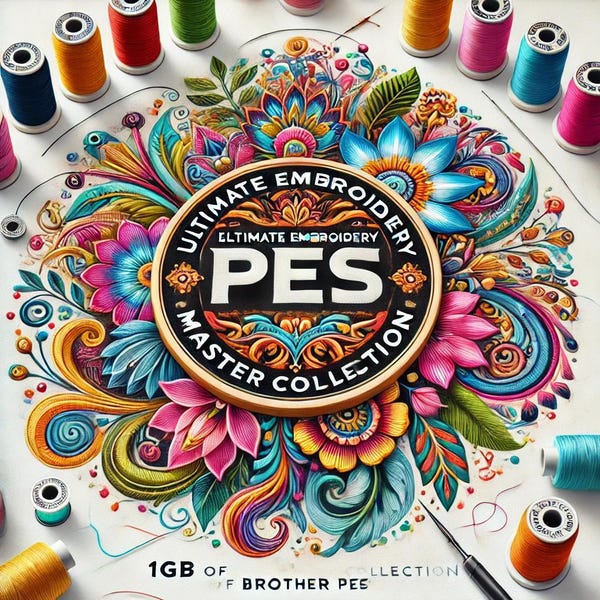 Pes Embroidery Designs - Etsy