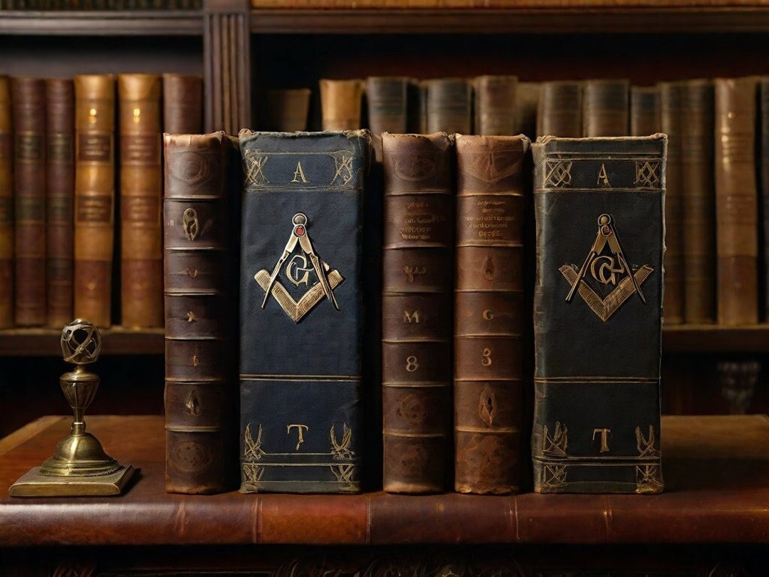 692 Bunnell Old Freemasonry Books Freemasons Masonic Secret Rituals ...