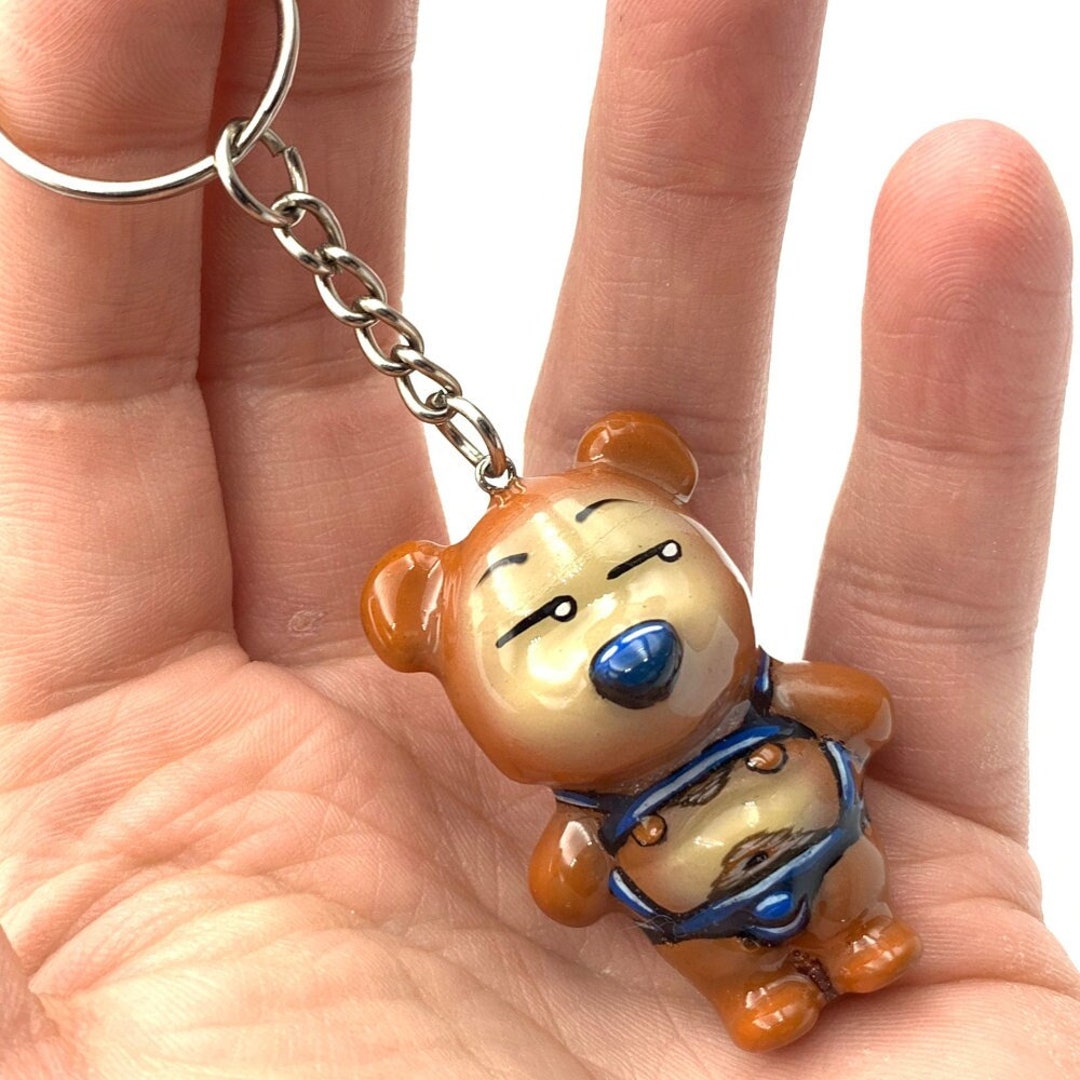 Keychain Bubble Butt Bear Harness - Etsy