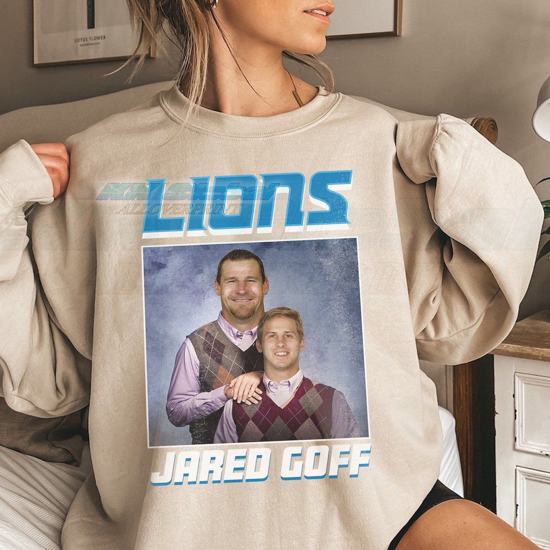 Jared Goff Dan Campbell Detroit Football Shirt Exclusive - Etsy