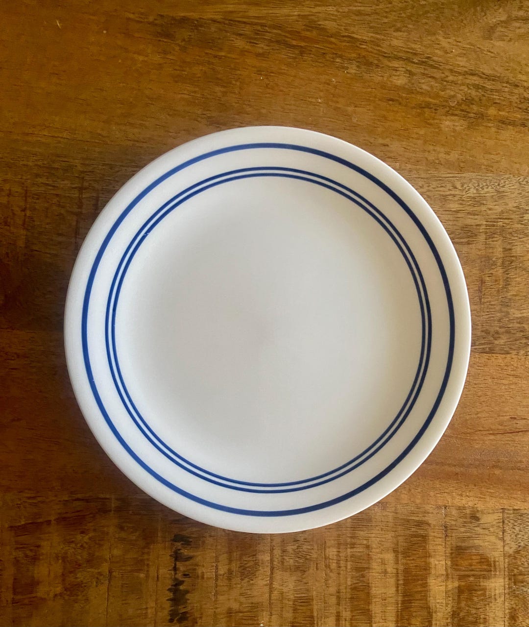 Set of 4-corelle Classic Cafe Blue Luncheon Plates - 8.5 Inch - Etsy