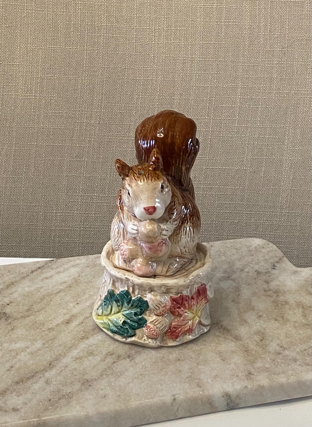 Squirrel With Nut, Salt and Pepper Shaker Set by OCI 1990- so Cute and ...