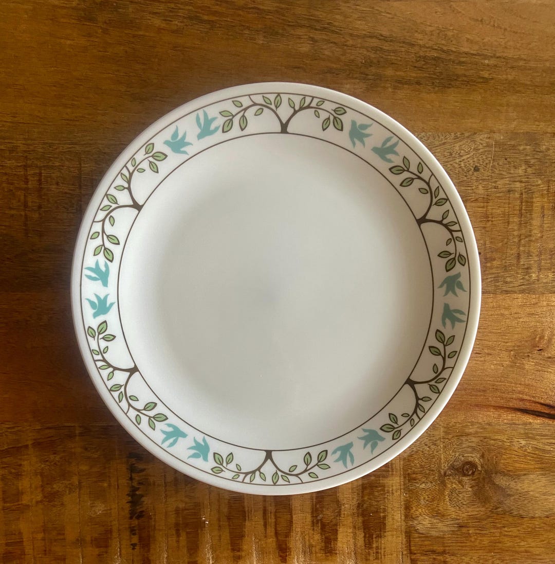 Set of 4-corelle Tree Birds DINNER Plates - Discontinued Pattern - Etsy ...