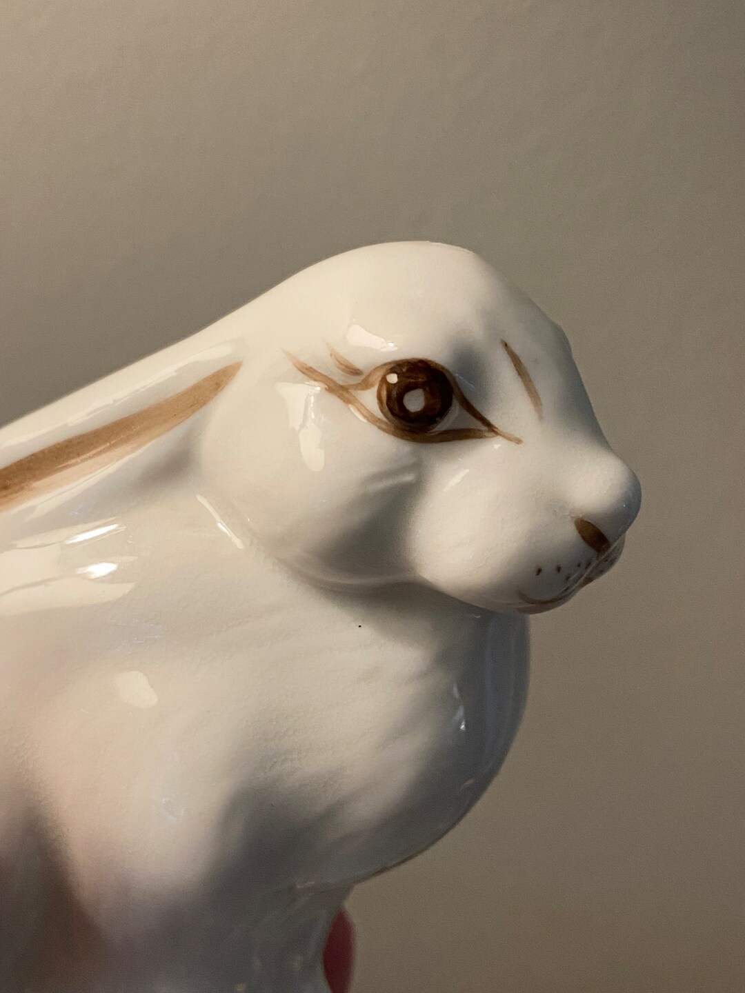 COALPORT, England White Rabbit/ Bunny Small Bone China Figurine Hand ...