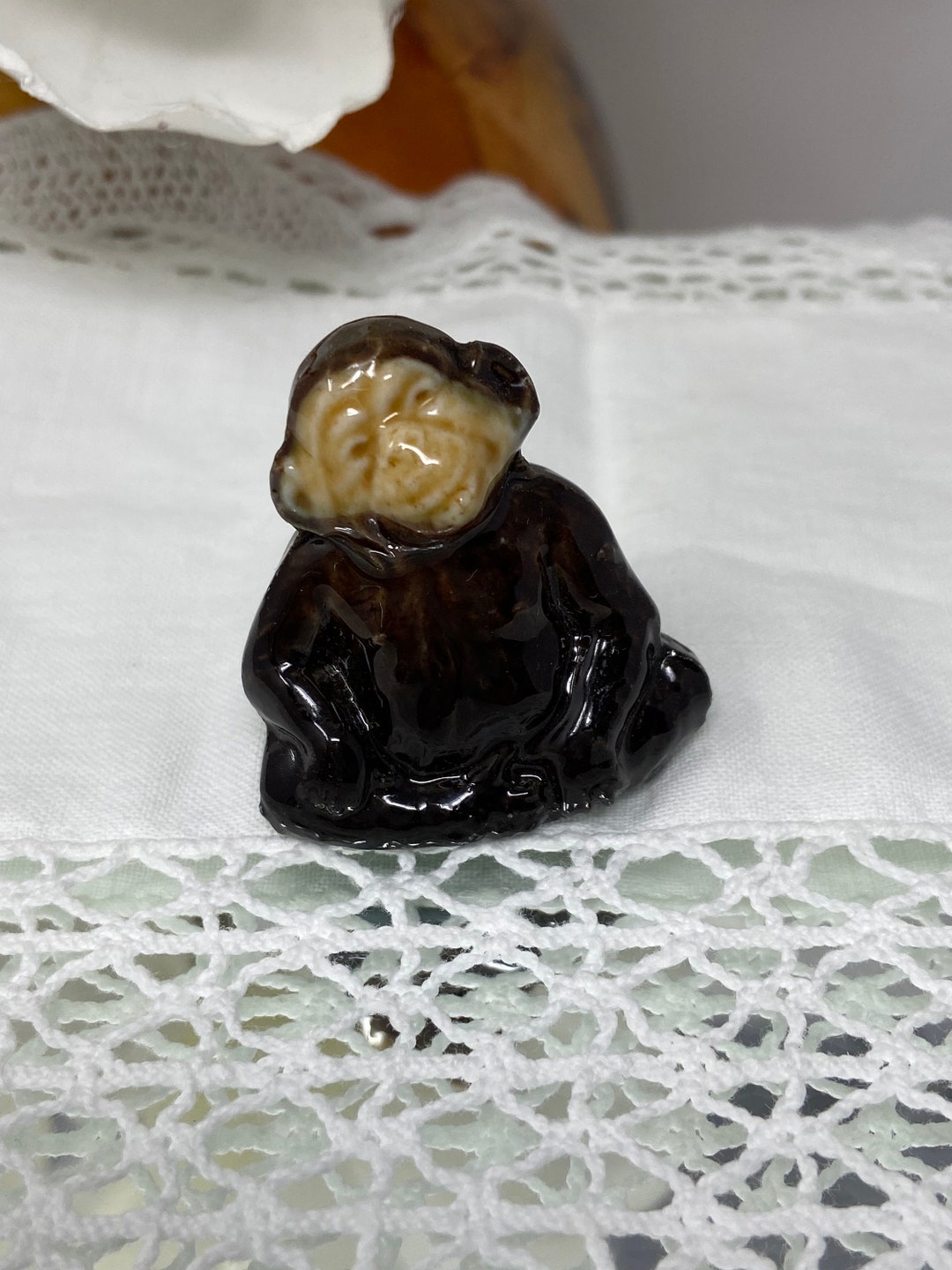 Wade Whimsies, Red Rose Tea Figurines, CHIMPANZEE Miniature Figurine ...