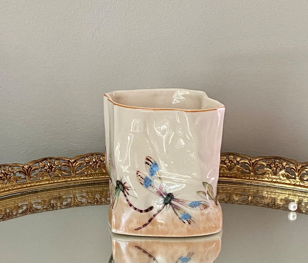 Small Paper Bag Vase by Skye Mcghie, Porcelain, Coventry Garden, Ivory ...