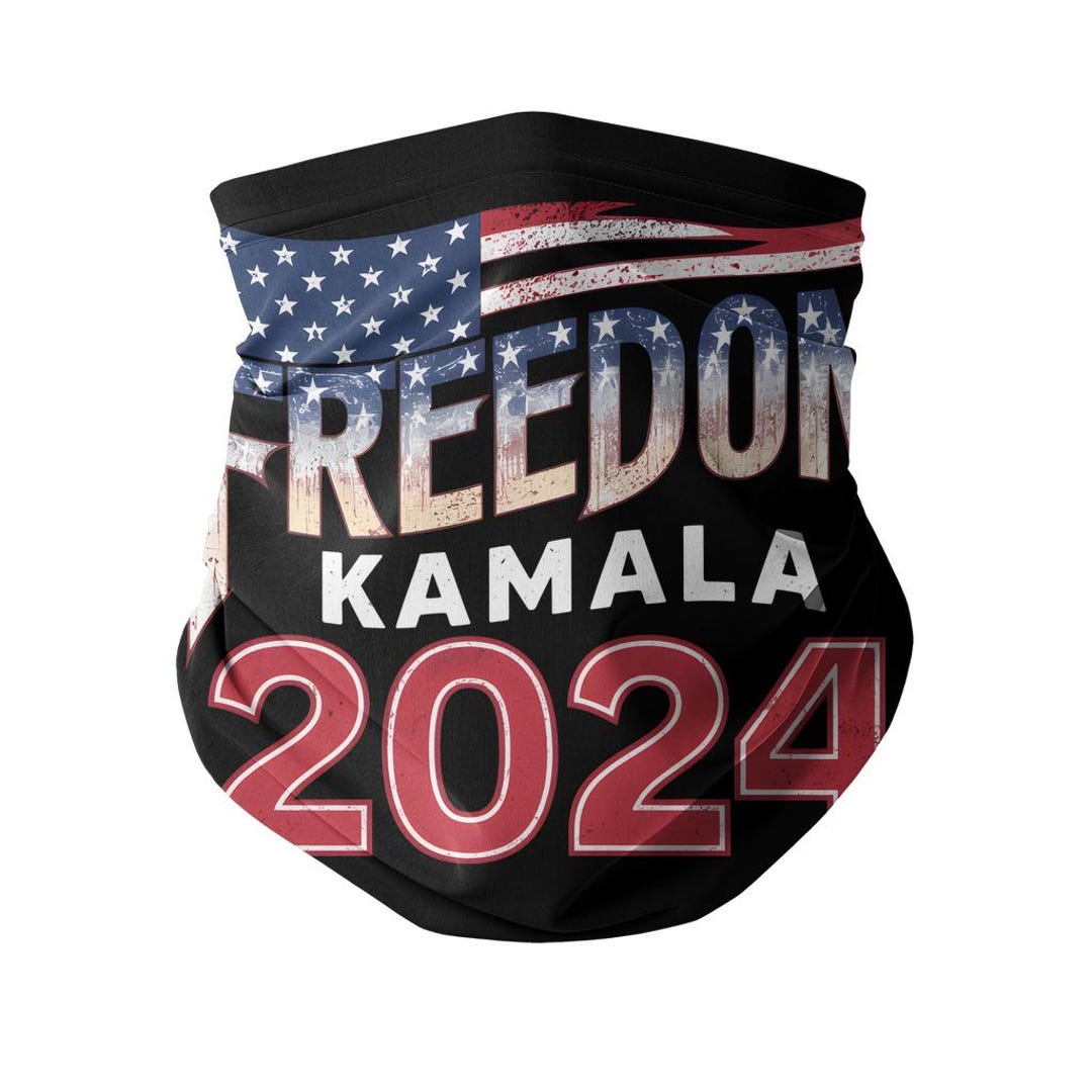 Freedom Kamala 2024 Sublimation Neck Gaiter - Etsy