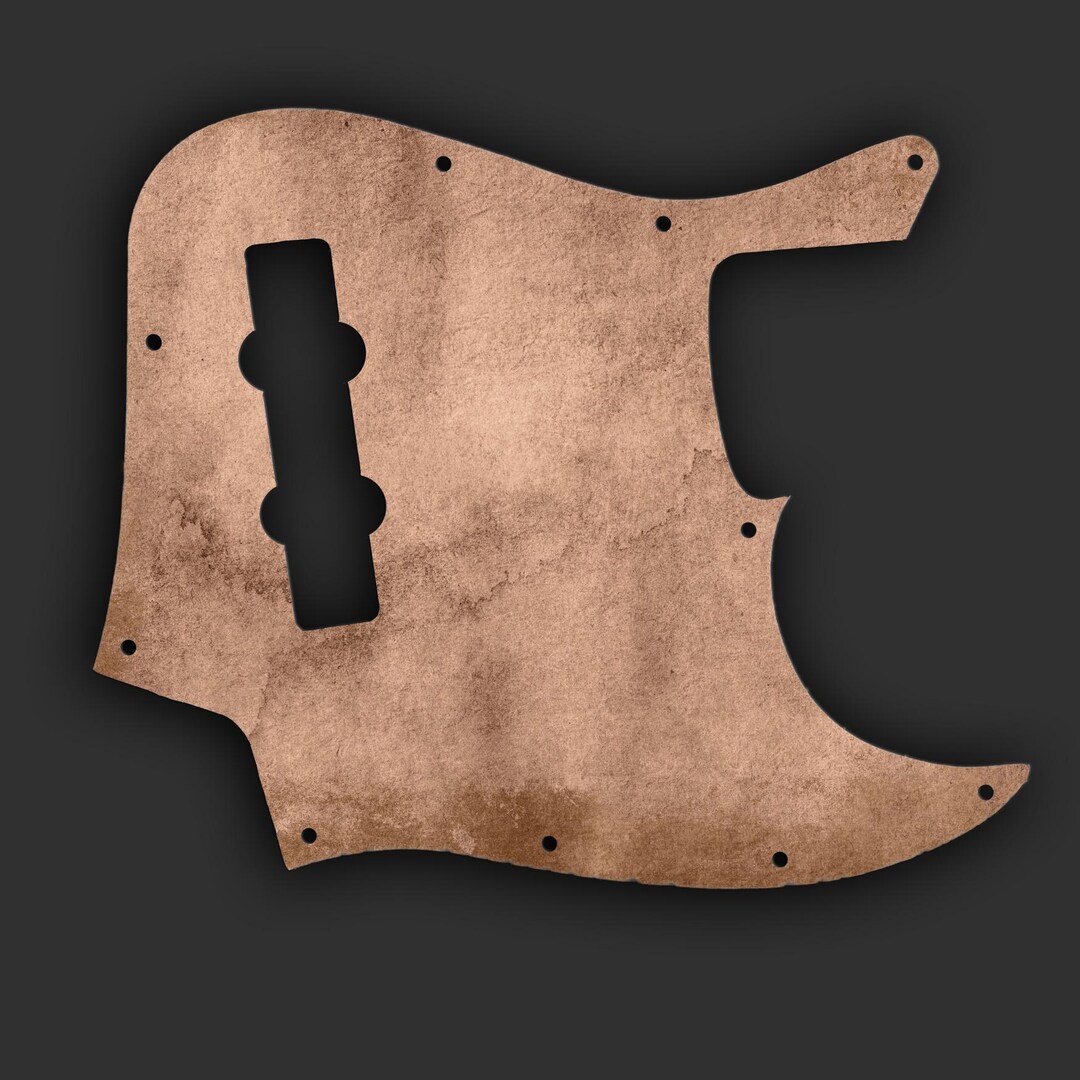 Custom Fender Jazz Bass Pickguard, Unique Graphical Jazz Bass Scratch ...