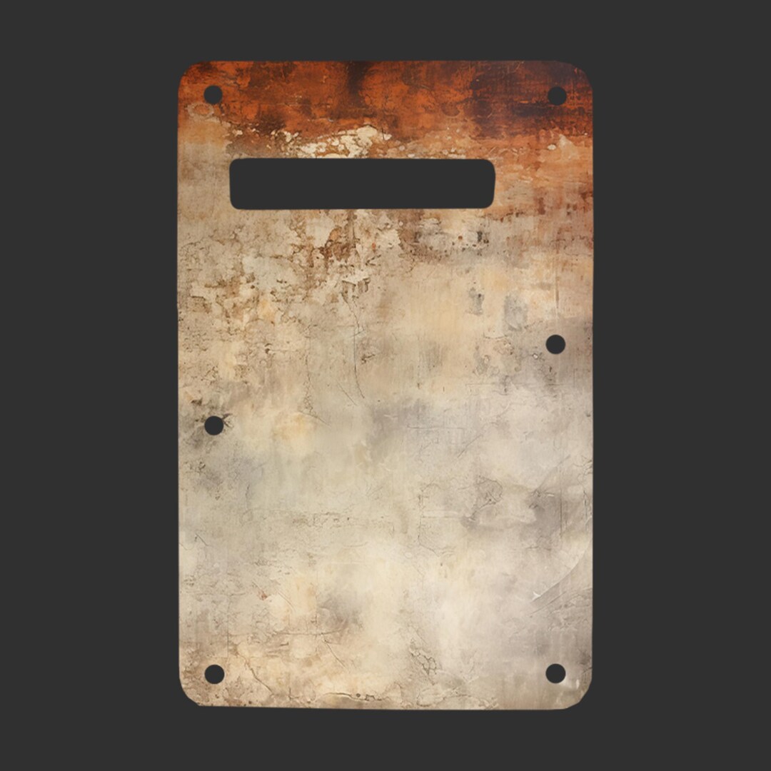 6 Hole Strat Back Plate for Fender Usa/mexican Standard Stratocaster ...