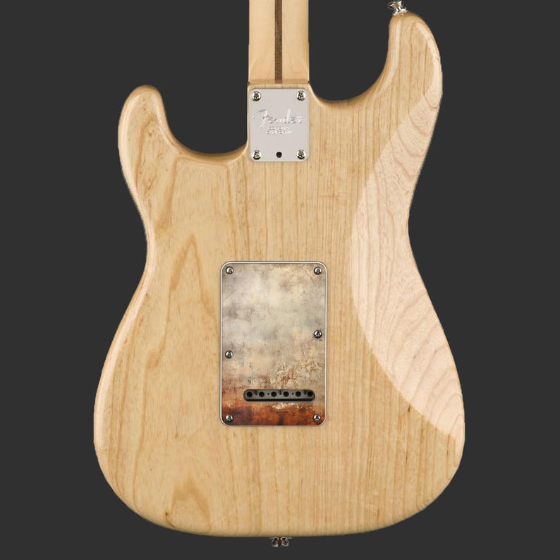 6 Hole Strat Back Plate for Fender Usa/mexican Standard Stratocaster ...