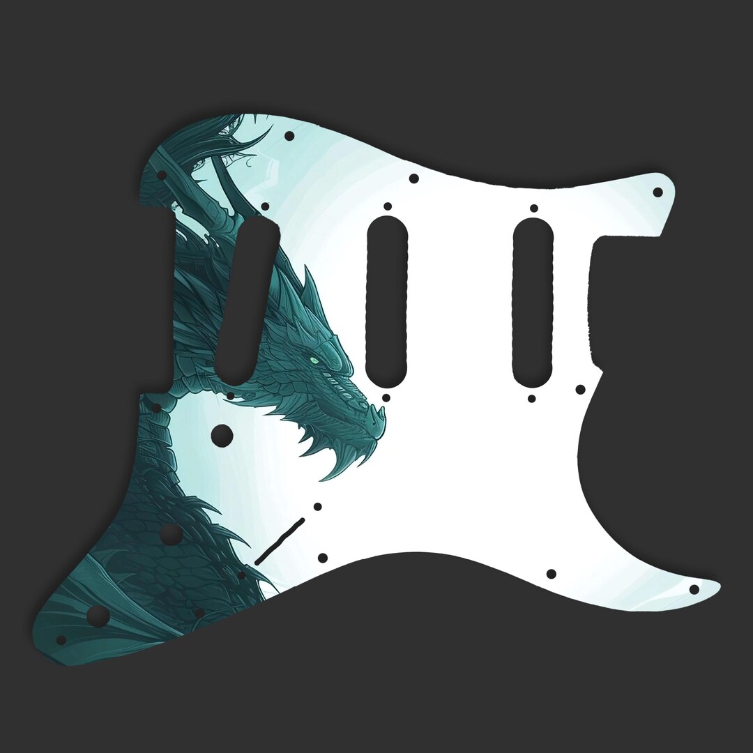 Fender Stratocaster SSS Pickguard 3 Plyw/b/w for Usa/mexican With ...