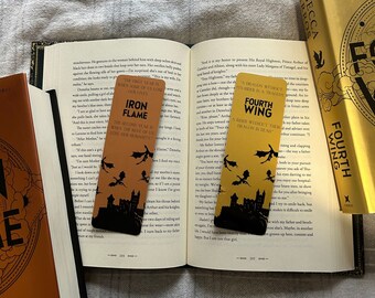 Fourth Wing Bookmark Collection - Etsy