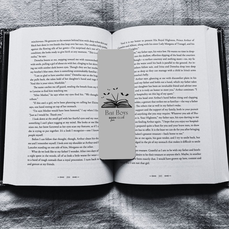SJM ACOTAR Inspired Bookmark Bat Boys Book/fan Club Bookmark - Etsy ...