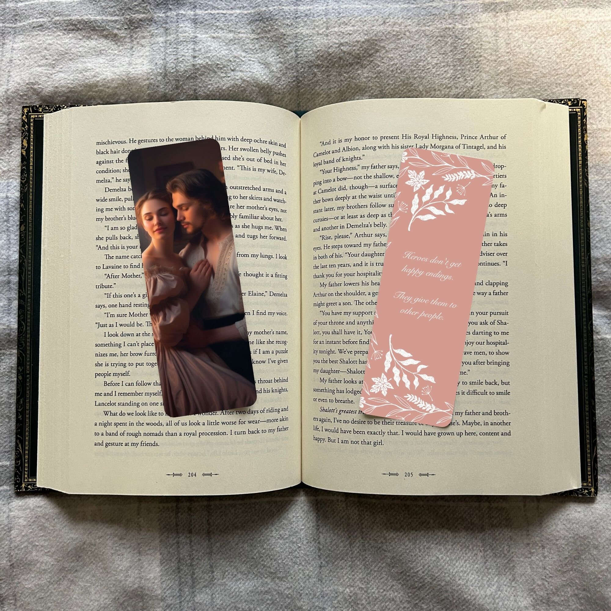 Once Upon A Broken Heart Inspired Bookmarks Jacks and - Etsy