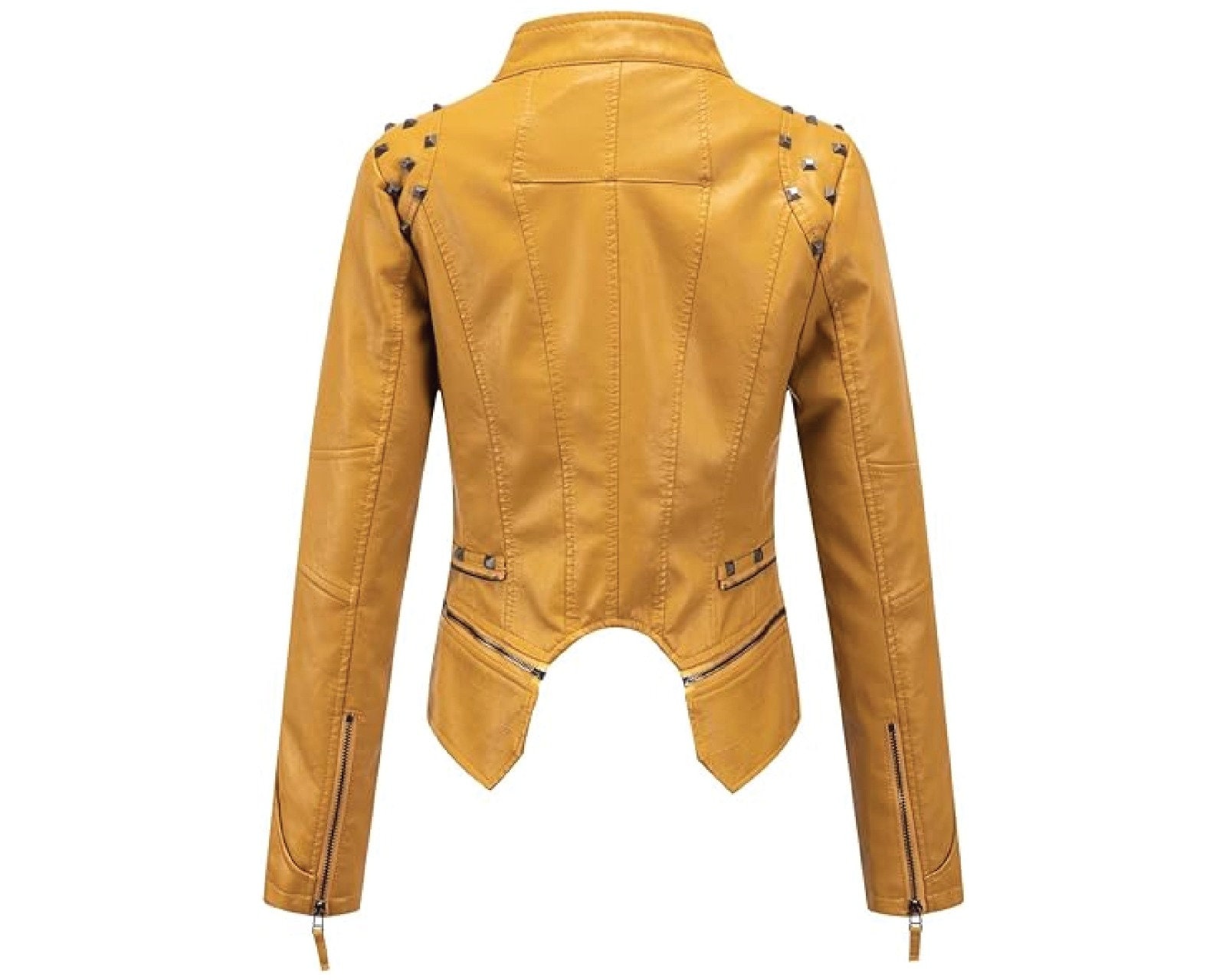 Streetwear Leather Jacket for Women Sheep Lather Jacket Bpmbar Jacket ...