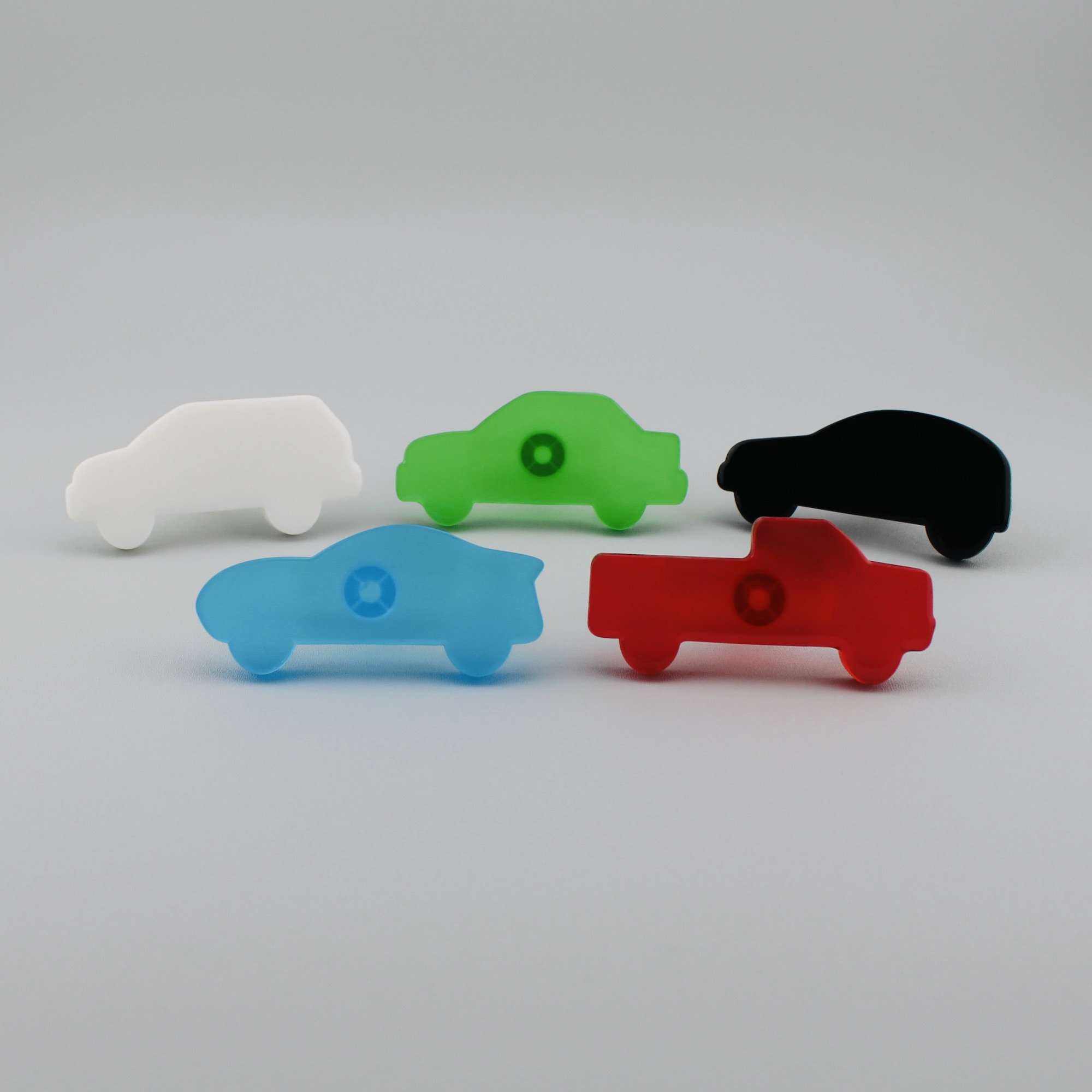 Red 3D Printed Cars Drawer Knobs - Pickup Truck, Sports Car, Hatchback ...