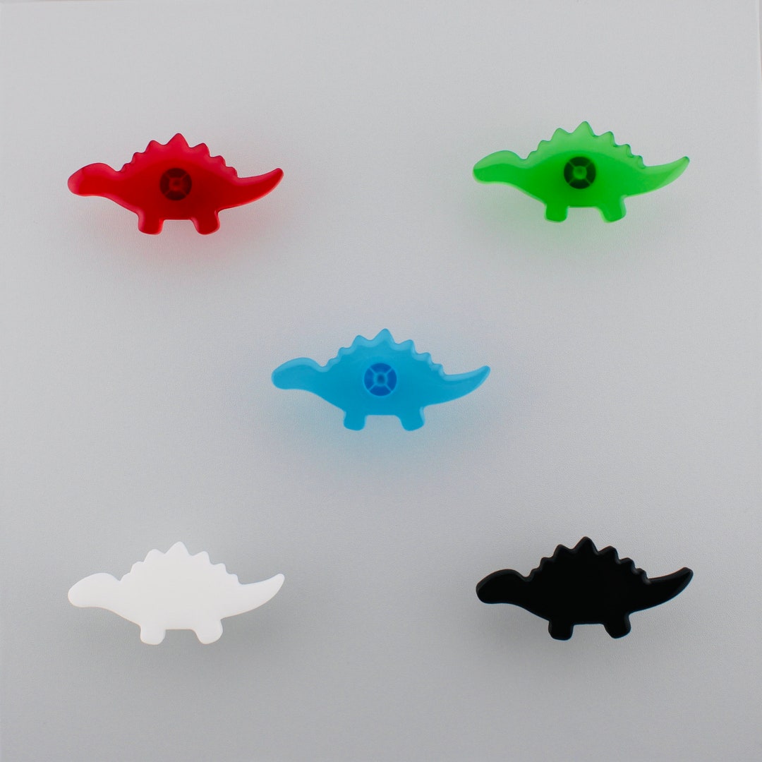 3D Printed Dinosaur Drawer Knobs Kentrosaurus - Etsy