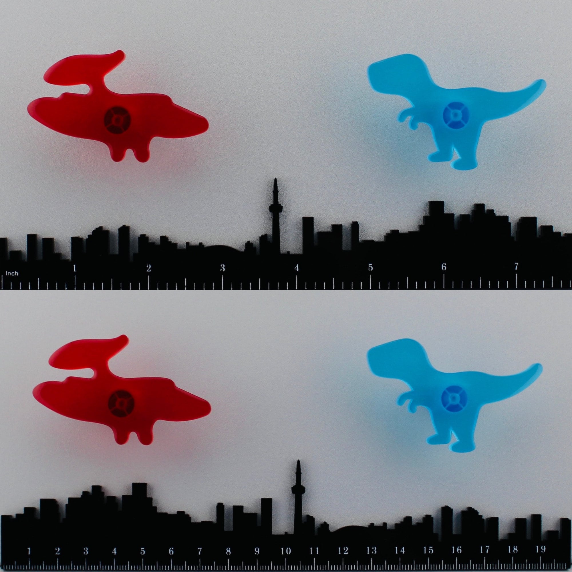 Black 3D Printed Dinosaur Drawer Knobs T-rex Brontosaurus - Etsy