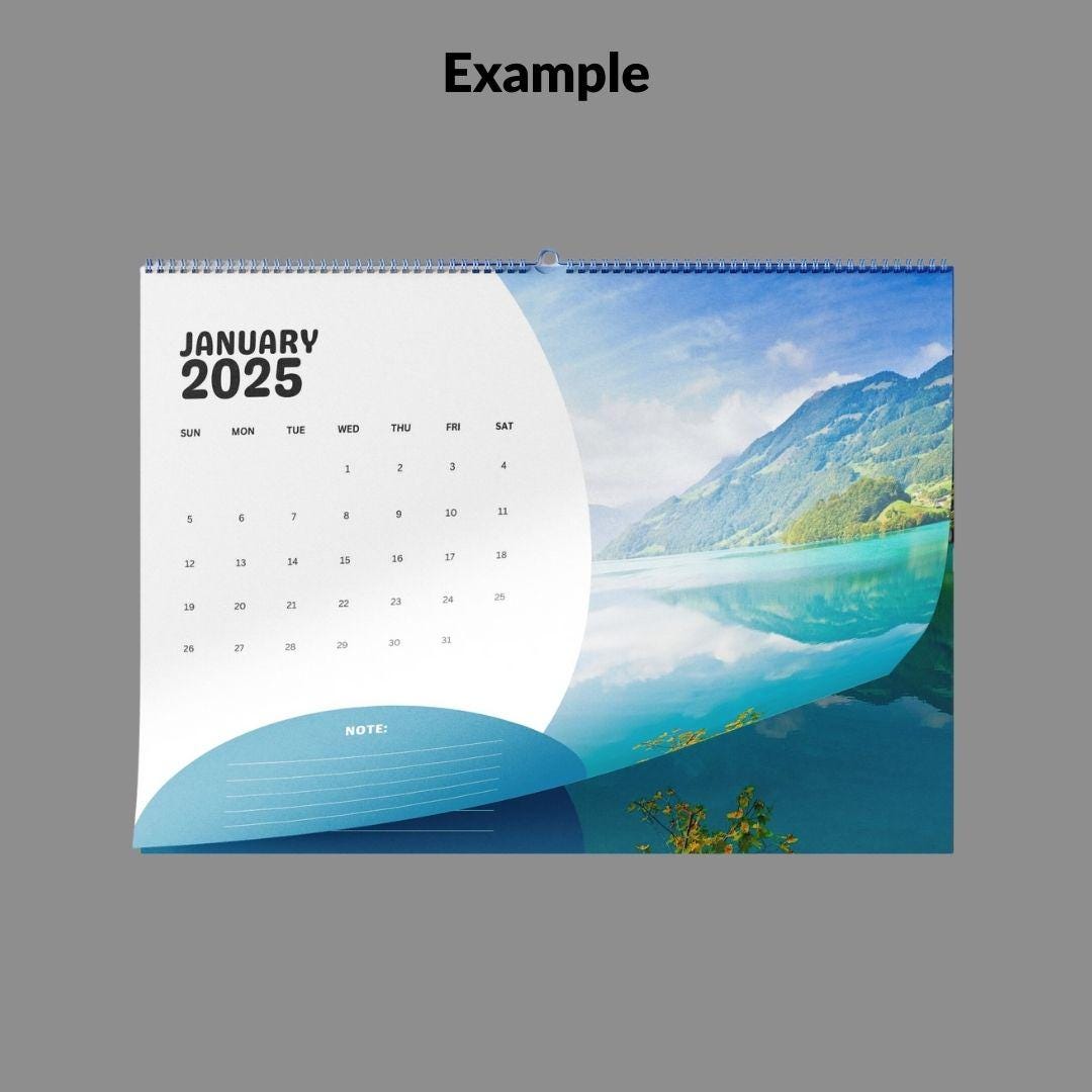 2025 Editable Calendar Canva Templates | Fully Editable for DIY | 22 ...
