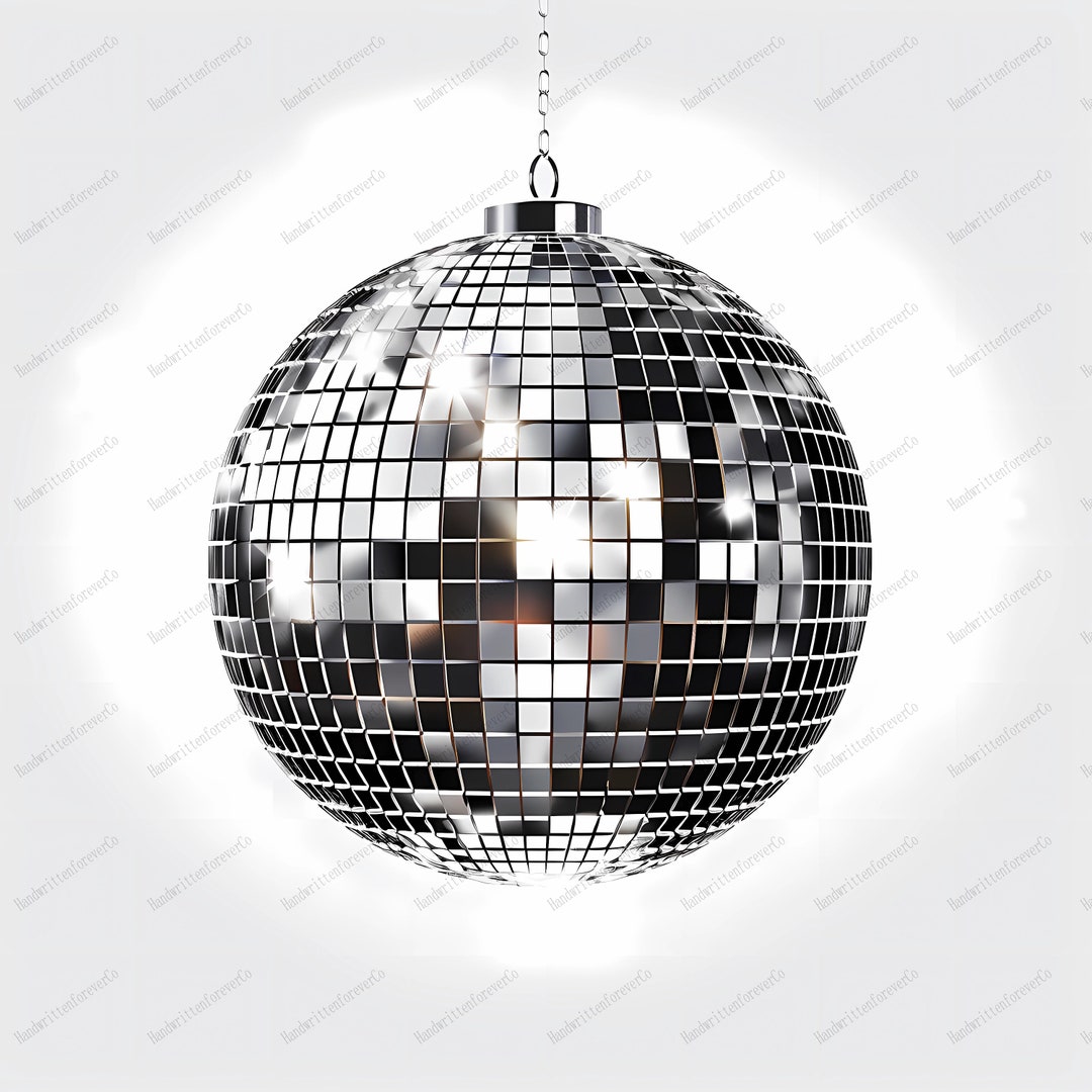 Disco Ball PNG Shining Light Ball Mirror Ball Party Disco - Etsy