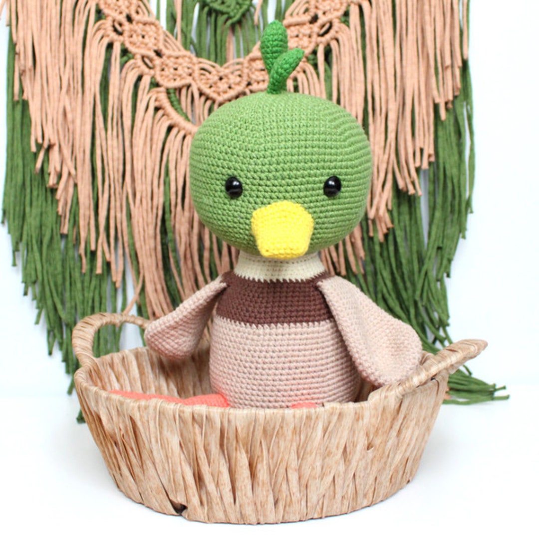 Duck Crochet Pattern, Stuffed Plush, ENGLISH, Instant Download, PDF - Etsy