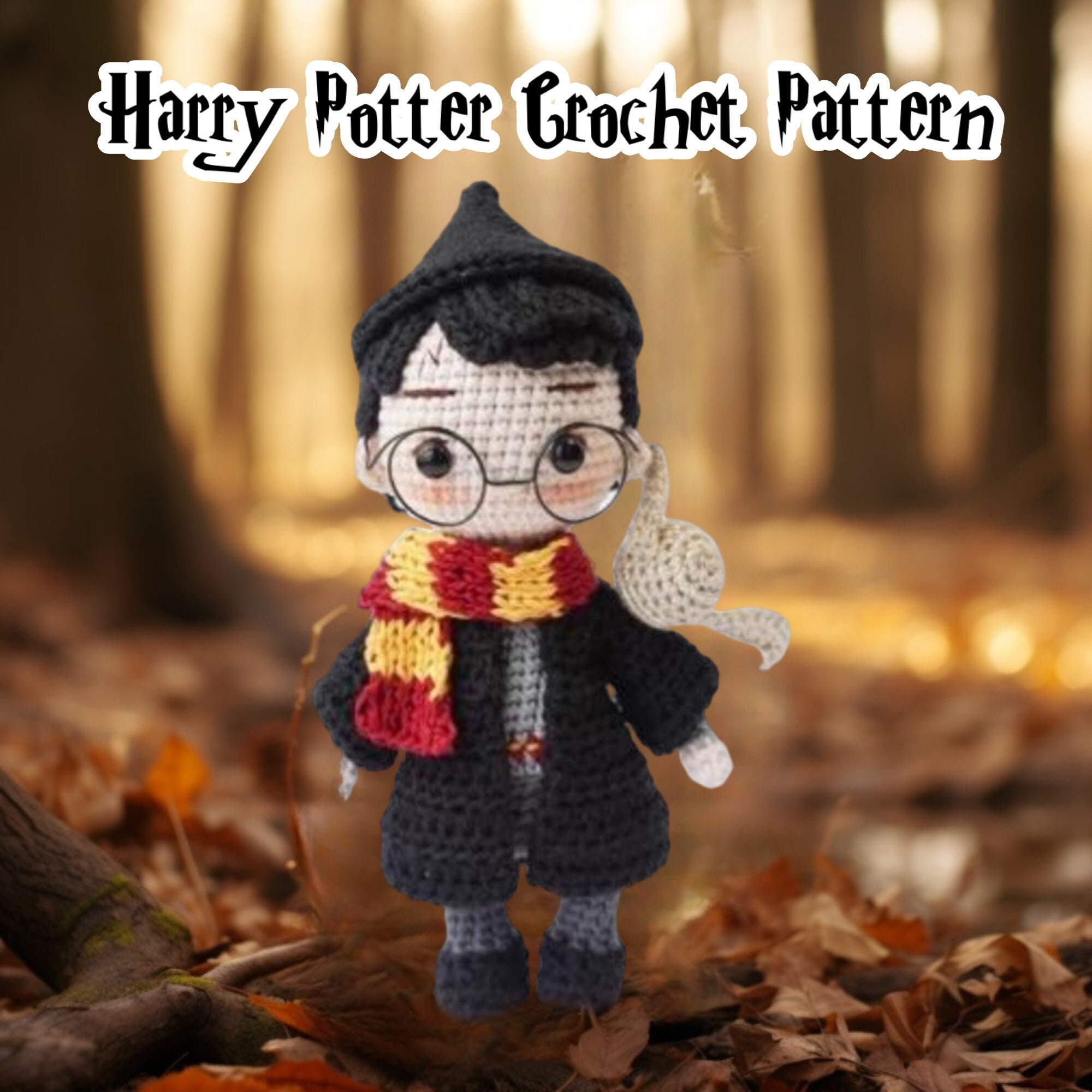 Enchanting Wizard Crochet Pattern, DIY Magical Amigurumi, ENGLISH ...